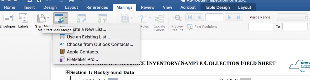 Using Survey123 (Or Any GIS Data) to populated reports in Word – Justin ...