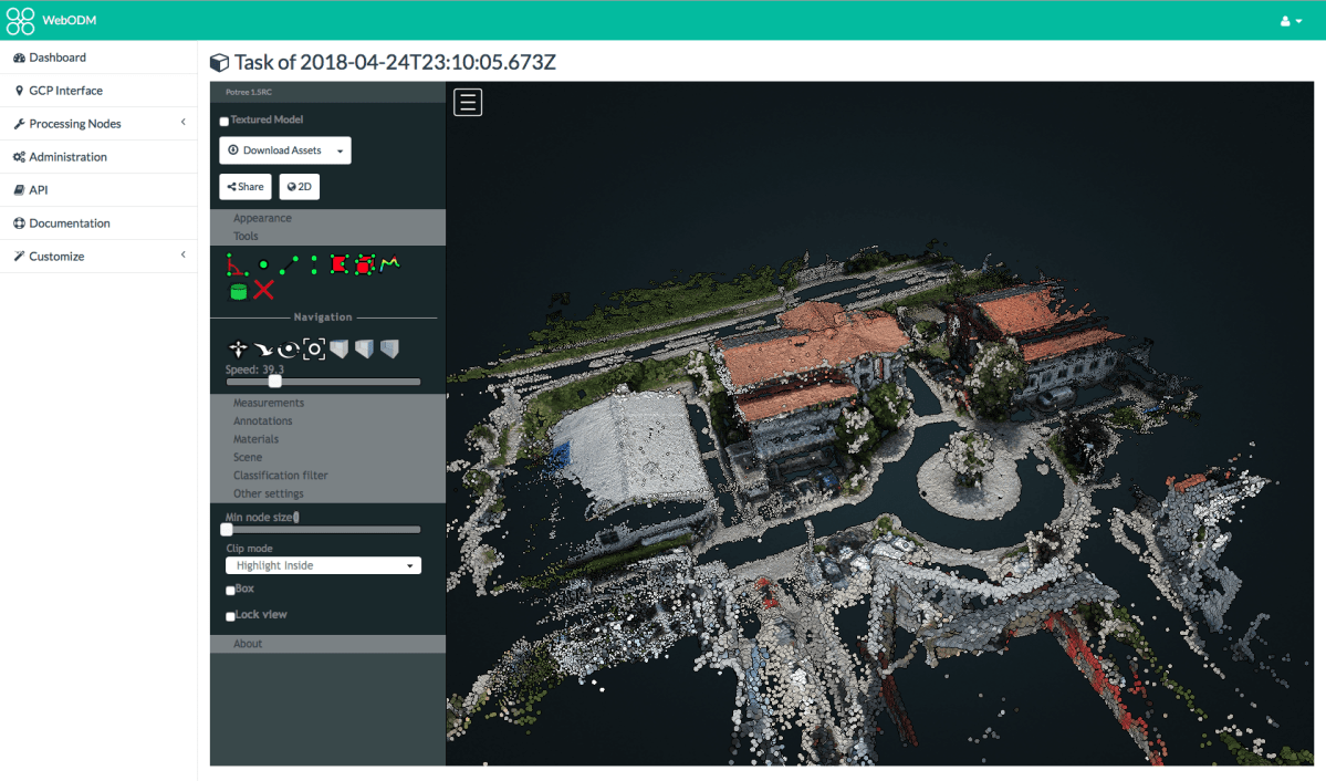 Starting Off Processing UAV Imagery with Web Open Drone Map – Justin's ...